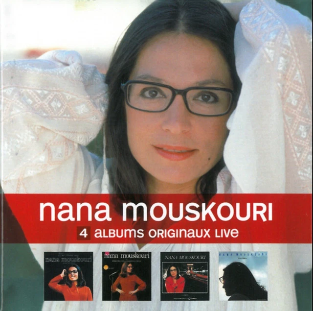NANA MOUSKOURI - 4 albums originaux Live - 5 CD box Set - very rare EUR ...