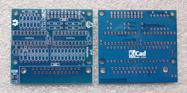 BARE SPP LEGACY Parallel Printer PCB for Z80-MBC2, V20-MBC & 68K-MBC ...