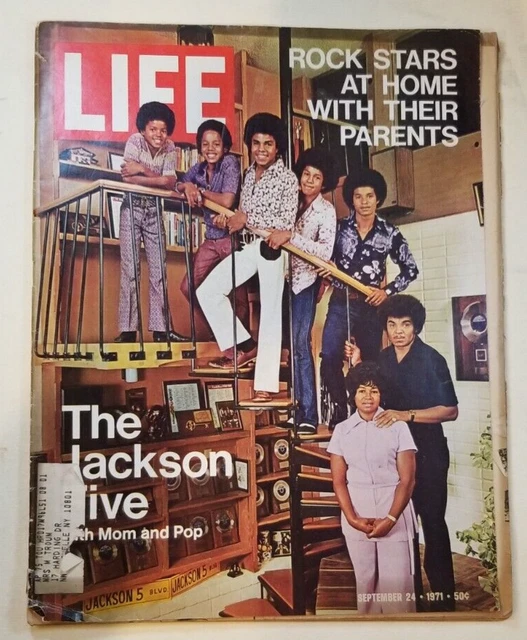LIFE MAGAZINE SEPT 24 1971 Jackson Five, Rock Stars, Attica Riot, Car ...