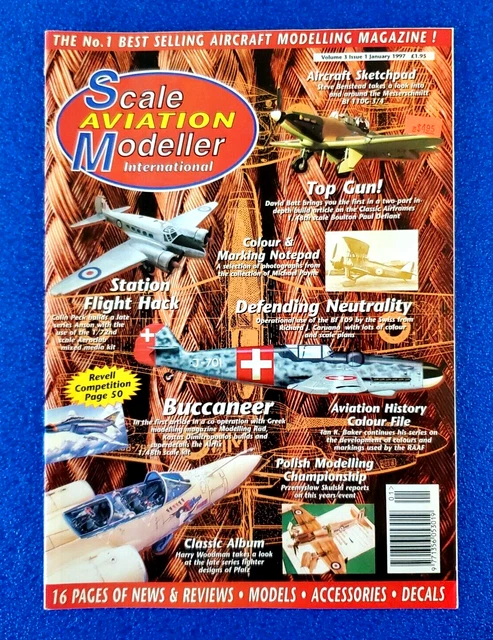 SCALE AVIATION MODELLER: Volume 3 Issue 1 January 1997 Magazine Free ...