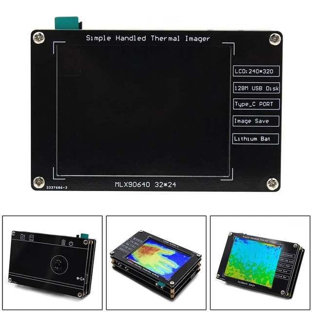 SIMPLE HANDHELD THERMAL-IMAGER Thermal Imaging Camera With 2.8 Screen ...