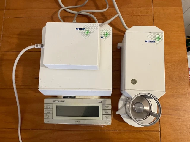 METTLER TOLEDO MT5 Micro Analytical Balance with Calibration Weight Set ...