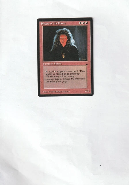 SISTERS OF THE Flame-The Dark edition 1994-Magic TG-Excellent EUR 2,50 ...