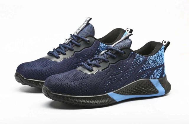 MENS SAFETY SHOES Work Boots Steel Toe Cap Trainers AnkleLightweight ...