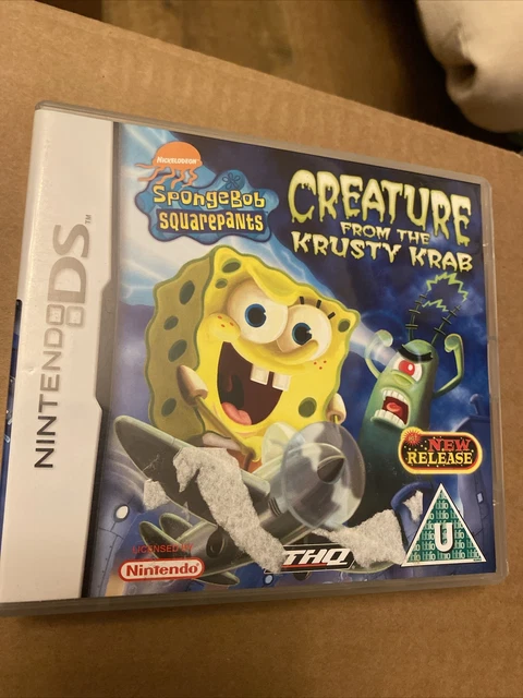 SPONGEBOB SQUAREPANTS: CREATURE from the Krusty Krab (Nintendo DS) £0. ...
