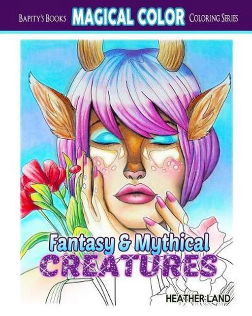 COLORING BOOK - Mythical Creatures (ultra cute) by Jane Mathew ...
