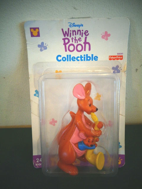 DISNEY FISHER PRICE Winnie The Pooh Collectible Kanga & Roo Pvc Figure ...