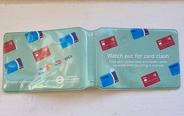 LONDON UNDERGROUND OYSTER CARD TRAVEL CARD TRAIN TICKET BUS PASS HOLDER ...