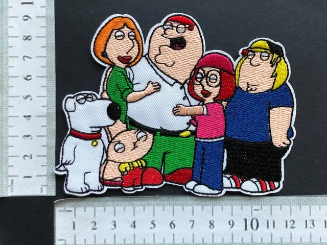 PATCH FAMILY GUY toppa termoadesiva i Griffin Peter Lois Stewie iron on ...