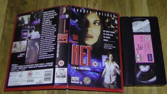 THE NET VHS Video Tape Big Box Ex Rental RCA Columbia Pictures £4.99 ...