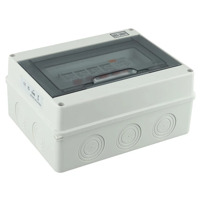 PROTECTIVE 3 WAY Consumer Unit with Leakage and Short Circuit ...