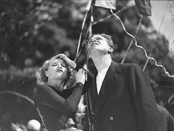 GUSTAV FROHLICH AND Annabella in 'Together We Two' 1938 Movie OLD PHOTO ...