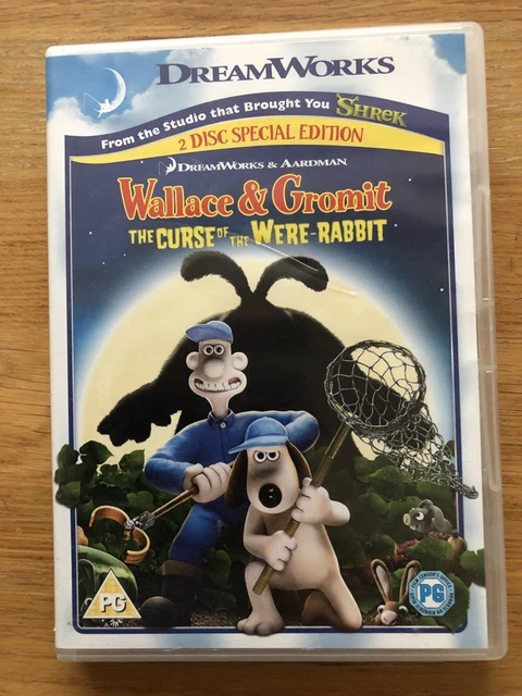 WALLACE AND GROMIT - The Curse Of The Were Rabbit DVD dreamworks ...