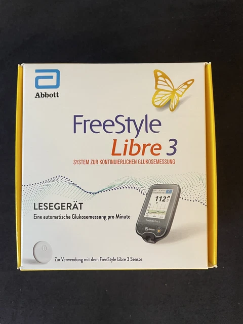 ABBOTT FREESTYLE LIBRE 3 Reader Meter - NEW - Original Packaging £88.78 ...