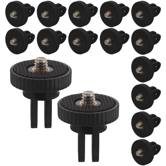 25 PCS TRIPOD Adapter Mount Multi-camera Accessories Threaded Screw ...
