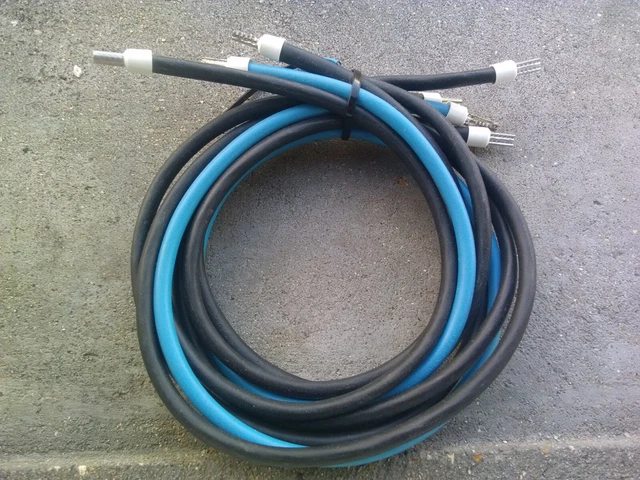 4 X 100CM : fils / câble d'alimentation HO7-VK 16 mm² 16mm2 souple ...