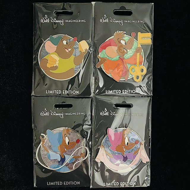 LE WDI GUS Jaq Suzy Perla Cinderella Mice Profile D23 Expo MOG Disney ...