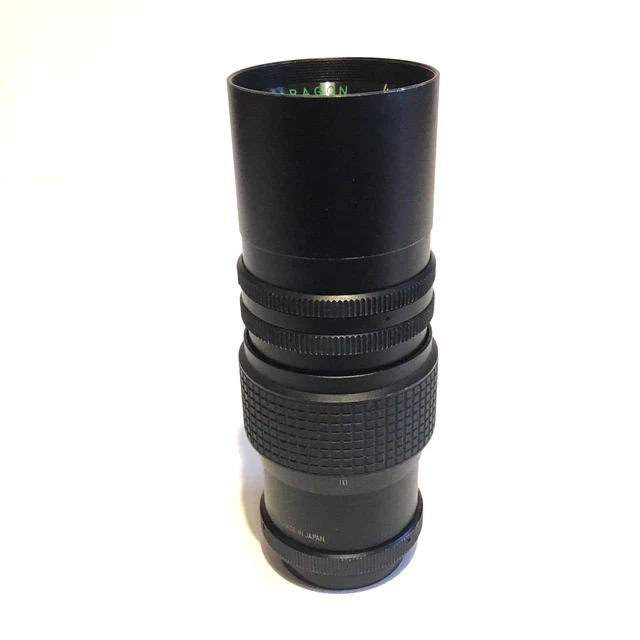 PHOTAX PARAGON 200MM F4.5 T MOUNT LENS WITH SCREW MOUNT £24.95 ...