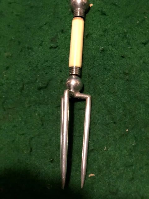 ANTIQUE HAM OR joint FORK 16cms £16.15 - PicClick UK
