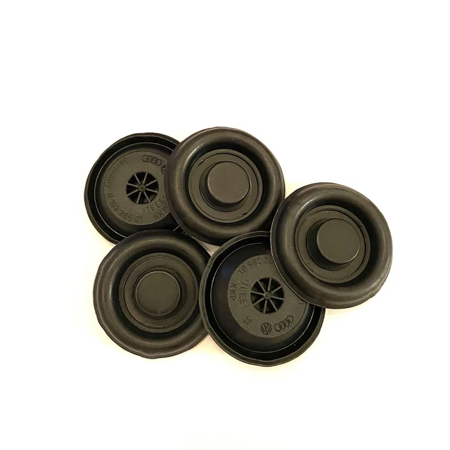 5 X ORIG VW Audi Seat Skoda Tülle Stopfen Deckel 30x42mm Unterboden ...