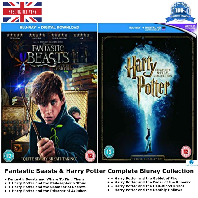 FANTASTIC BEASTS, HARRY Potter, Philosopher's Stone Complete Collection ...