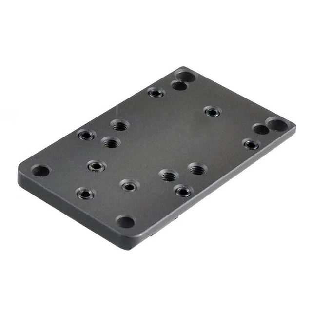 TACTICAL OPTIC MOUNT Red Dot Pistol Rear Sight Plate Base Mount For ...