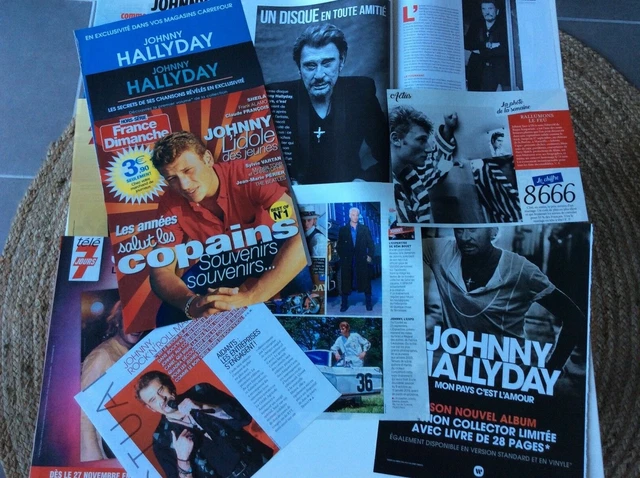 JOHNNY HALLYDAY - Coupure De Presse Clipping EUR 5,00 - PicClick FR
