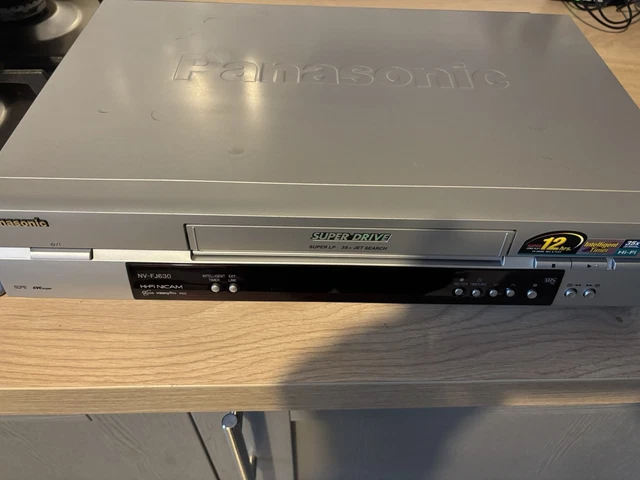 PANASONIC NV-FJ630 VCR VHS Video Cassette Tape Player Super Drive - Working £47.52 - PicClick UK