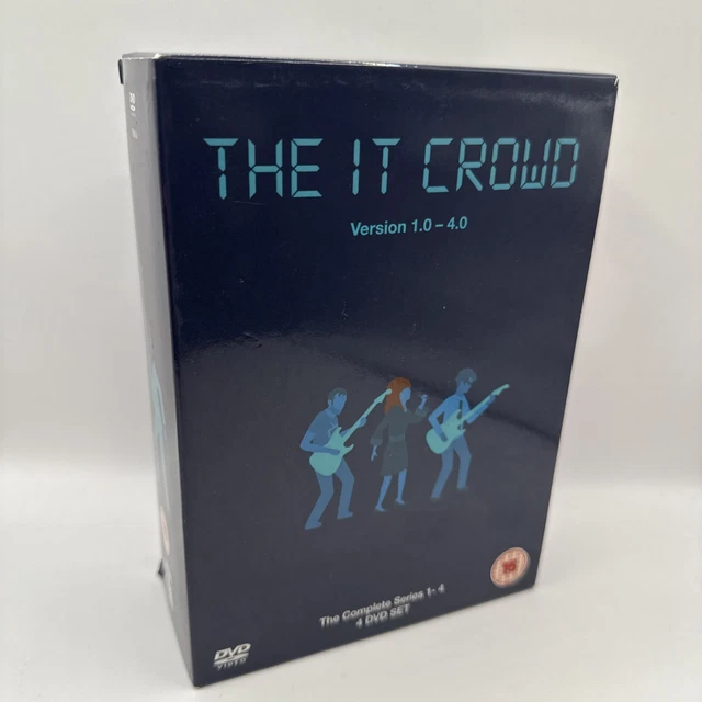THE IT CROWD Complete Series 1-4 DVD Box Set PAL Region 2 / 0 - As New ...