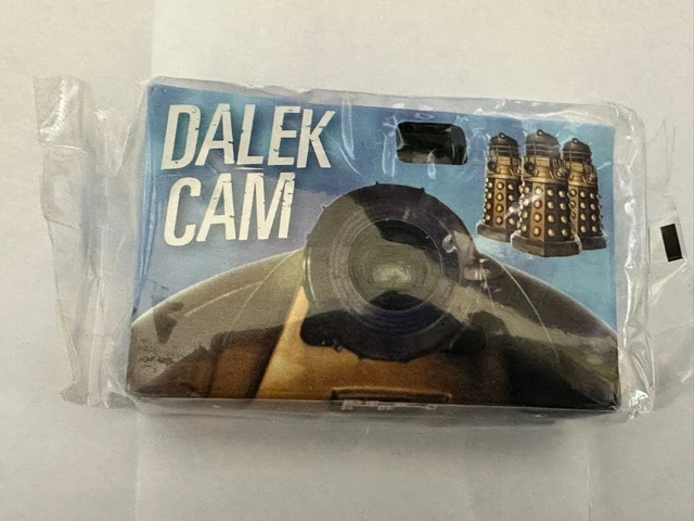 DOCTOR DR WHO Dalek Cam Disposable Camera Sealed 2008 £14.99 - PicClick UK
