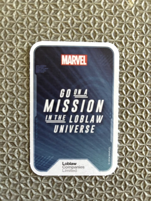2024 LOBLAW MARVEL: Go on a Mission #83 Black Panther - Canada ...