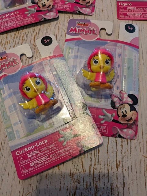 DISNEY JUNIOR MINNIE Characters Minnie Mouse Snowpuff Figaro Cuckoo ...