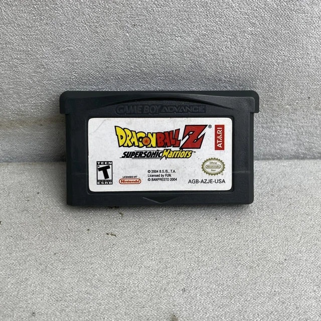 DRAGON BALL Z Supersonic Warriors Nintendo GBA Game Boy Advance Loose ...