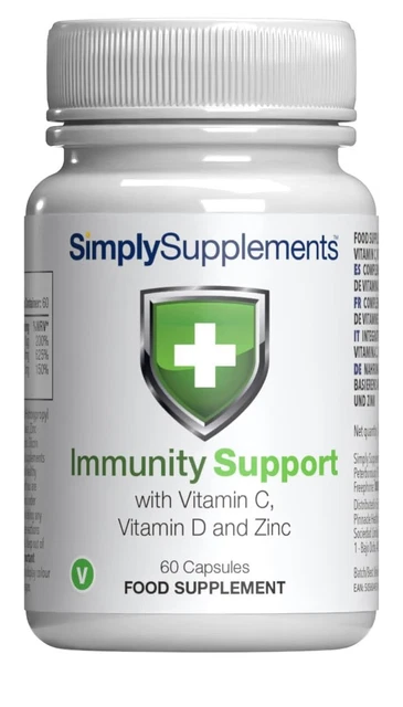 VITAMIN C D and Zinc Capsules for Immunity Support One a Day Formula 60 ...