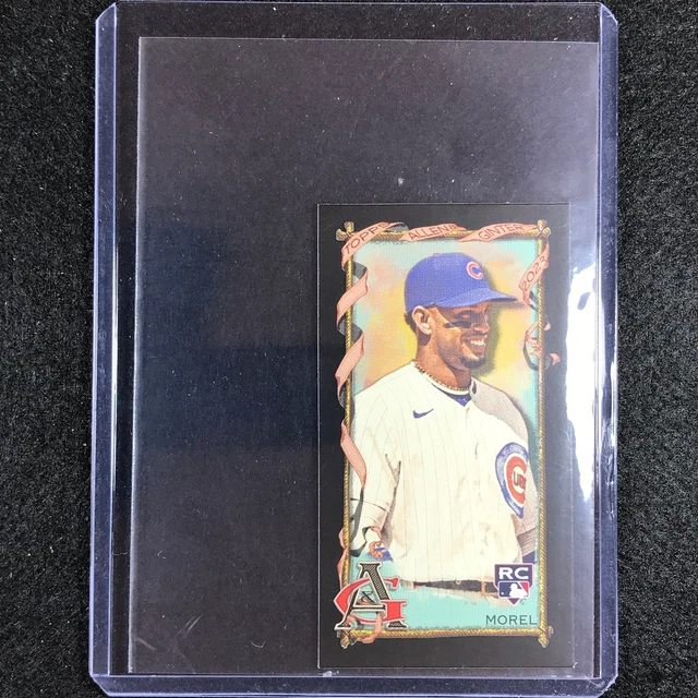 2023 ALLEN & Ginter MLB CHRISTOPHER MOREL Rookie Mini Black Bordered ...