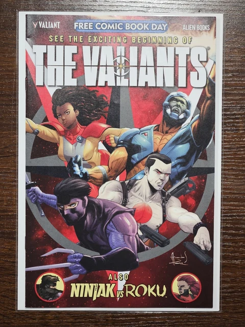 THE VALIANTS / Ninjak vs Roku - Kostenloser Comic-Tag / FCBD, Mai 2024 ...