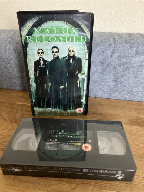 THE MATRIX RELOADED VHS Video NEW Sealed Keanu Reeves £4.99 - PicClick UK