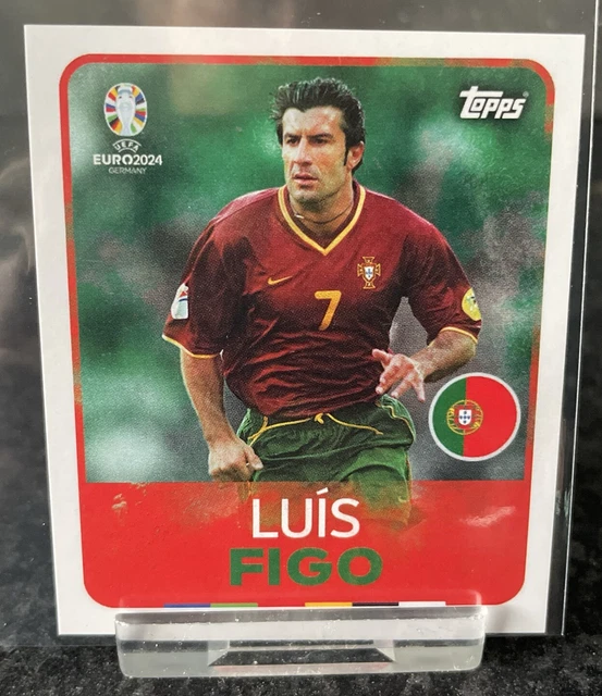 TOPPS UEFA EURO 2024 Sticker - Luis Figo Portugal Legend 7 Sticker £0. ...