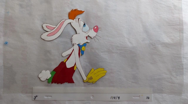 DISNEY WHO FRAMED Roger Rabbit Original Production Animation Cel EUR ...