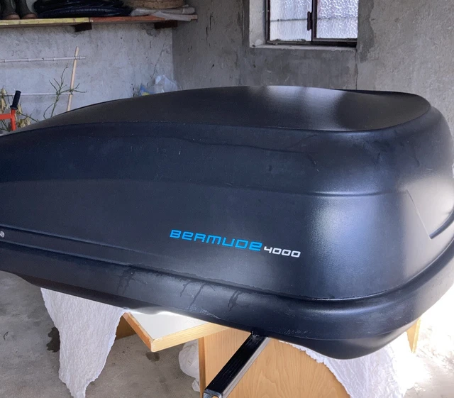 BAULE PER TETTO Auto BERMUDE 4000 Usato Una Volta Come Nuovo EUR 160,00 ...