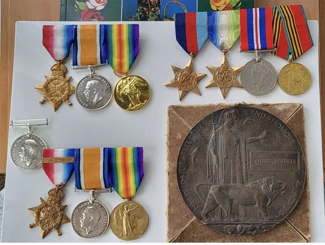 WW1 AND WW2 Medals £255.00 - PicClick UK