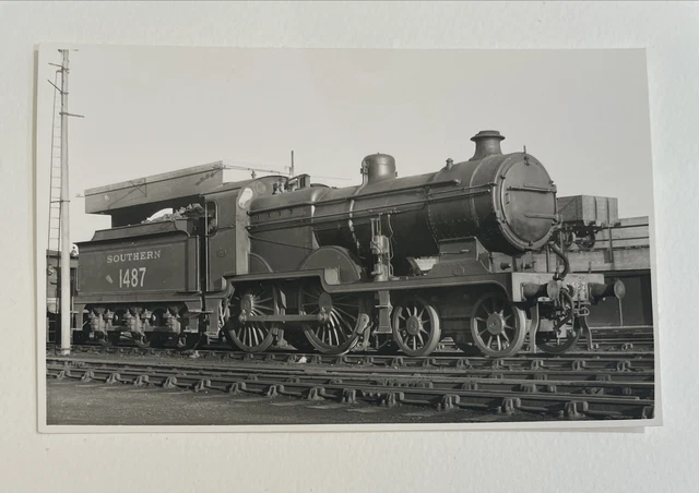 SR RAILWAY / Locomotive Photograph - 1487 D1 Class Dover - A127 £3.50 ...