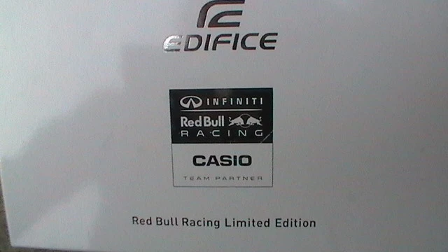 CASIO EDIFICE RED Bull Racing Limited Edition 5303 Era200 Rb Watch £199 ...