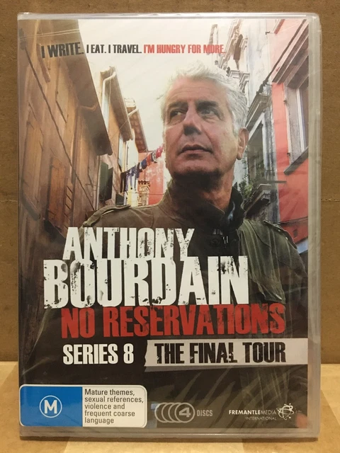 ANTHONY BOURDAIN - No Reservations : Series 8 (DVD, 2012) REGION 4 New ...
