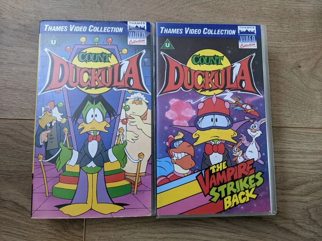 COUNT DUCKULA VHS and Count Duckula Vampire Strikes Back VHS £10.00 ... COUNT DUCKULA VHS and Count Duckula Vampire Strikes Back VHS £10.00 ...