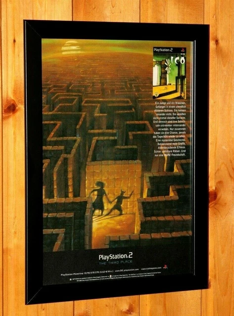 2001 ICO VIDEO Game PS2 Old Promo Poster Ad / Art Print Framed £49.18 ...