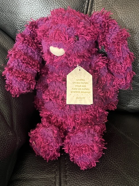 JELLYCAT SPECIAL EDITION JAMIE Bashful Bunny Rabbit Purple Soft Toy ...