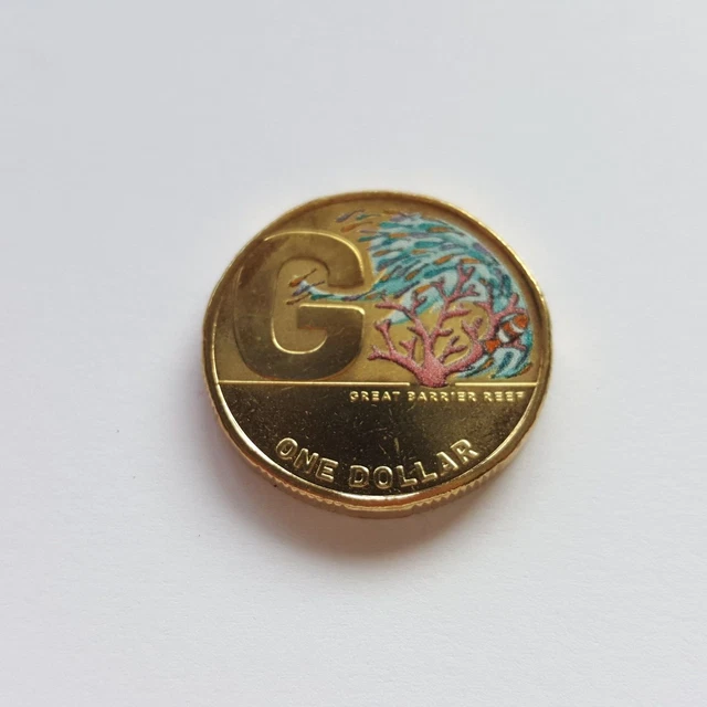 AUSTRALIA 2021 GREAT Aussie Coin Hunt Coloured G - Great Barrier Reef ...