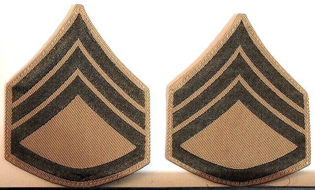 USMC US MARINE Corps Male Staff Sergeant Rank Stripes Pair Alpha Dress ...