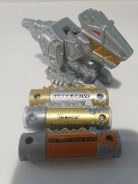 POWER RANGERS DINO Charge Silver Wolf Energem Holder And 3 Energems Vgc ...